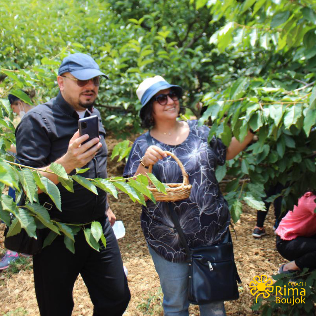 Coaching & Cherry Picking day in Hammana - Rima Boujok