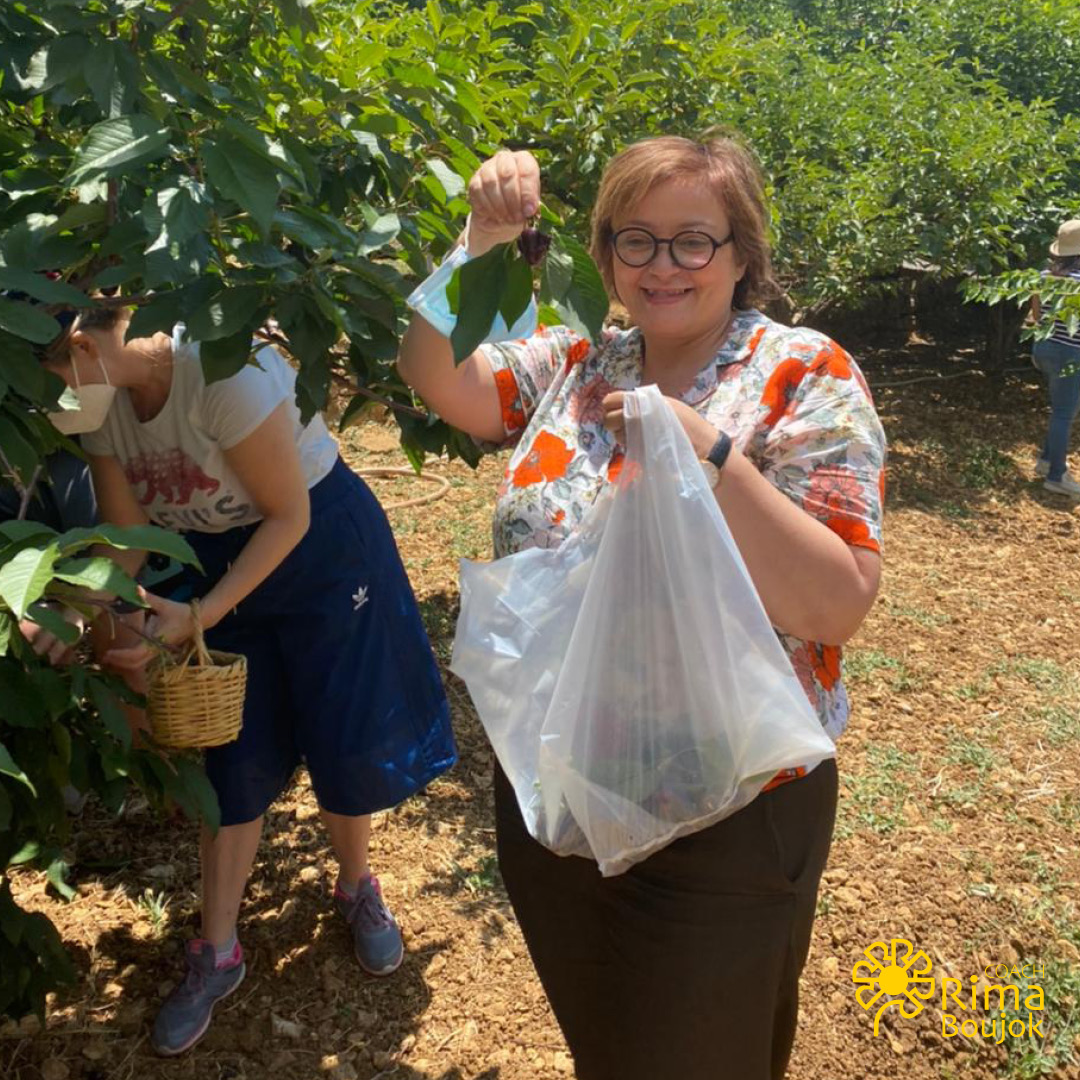 Coaching & Cherry Picking day in Hammana - Rima Boujok